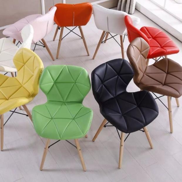 Jual Terjangkau Kursi Cafe THE Creative Curvy Eames Chair dengan Kursi ...