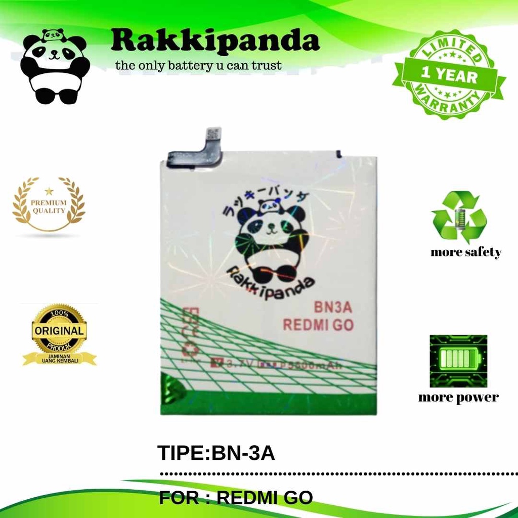 Jual RakkiPanda - BN3A Redmi Go Batre Batrai Baterai | Shopee Indonesia