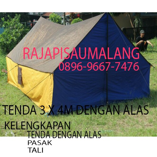 Jual Tenda Pramuka 3x4 M Dengan Alas Bahan Terpal Tebal | Shopee Indonesia