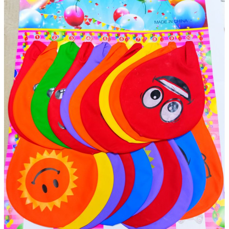 Jual Balon jumbo isi 20 pcs balon gambar besar | Shopee Indonesia