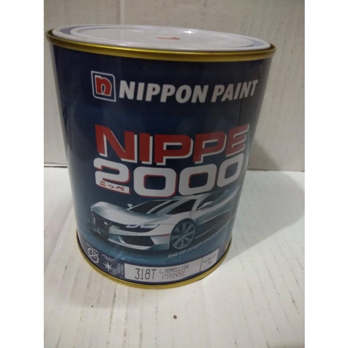 Jual Ochieofc Nippe 2000 Cat Duco Warna Merah 318T (Khusus Untuk Warna Merah) | Shopee Indonesia