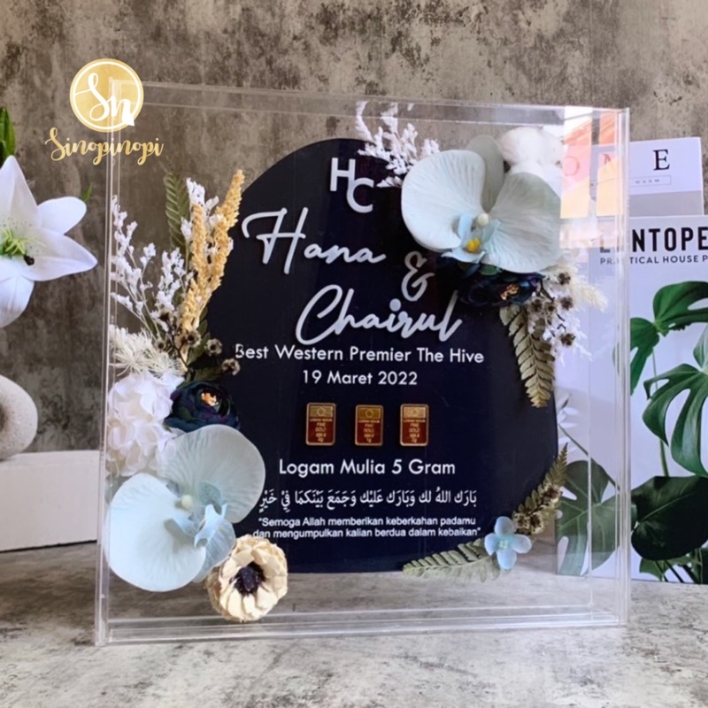 Jual MAHAR STONE | BINGKAI AKRILIK | LAMARAN NIKAH WEDDING ENGAGEMENT ...