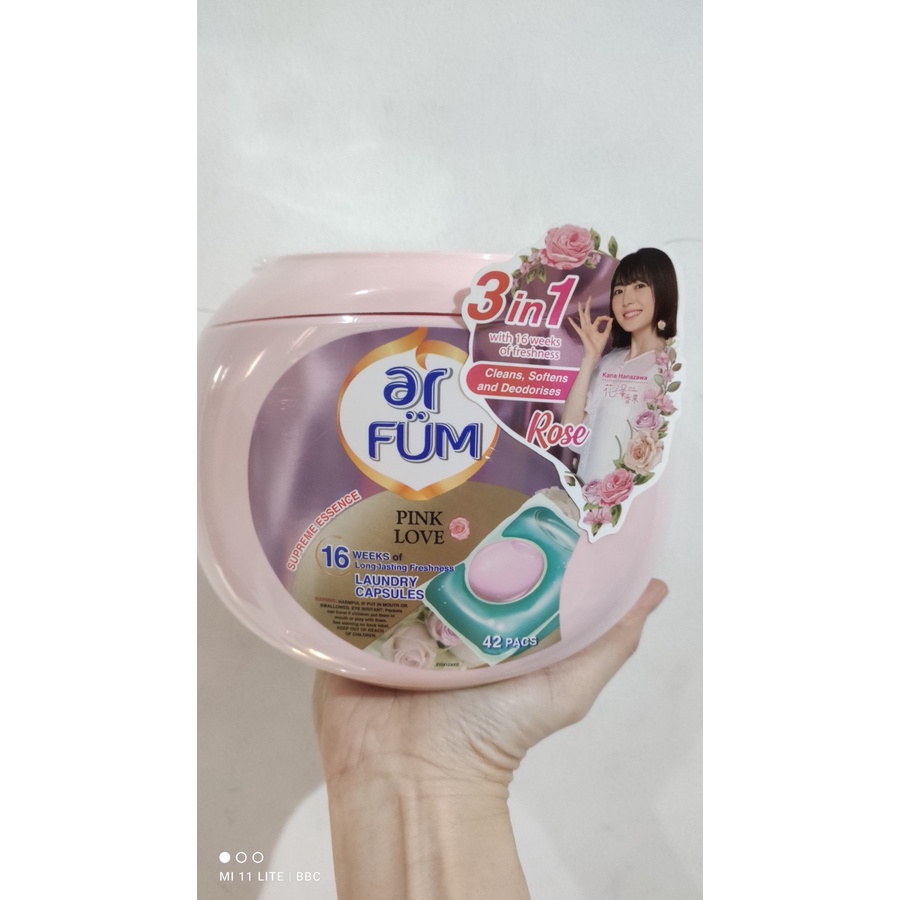 Jual Ar Fum Laundry Capsules Detergent | Shopee Indonesia