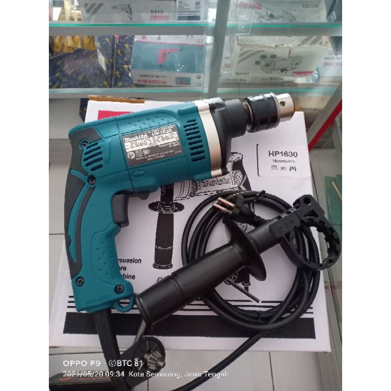 Jual Mesin bor listrik impact 13mm Hp1630 Makita | Shopee Indonesia