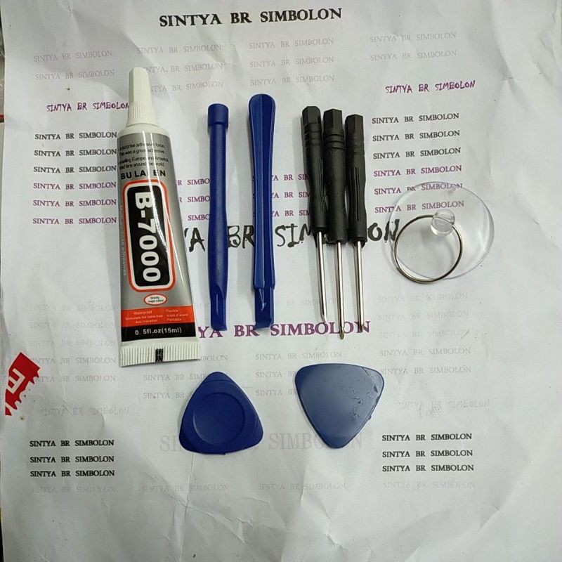 Jual Obeng kecil obeng Set Hp dan Lem b7000 15 Universal obeng ...
