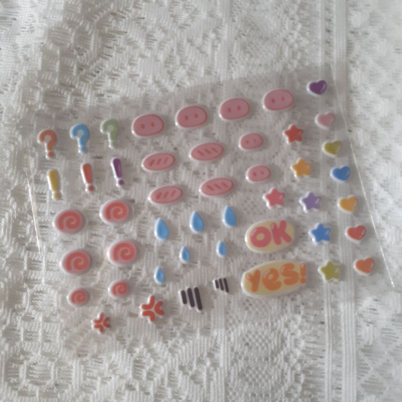 Jual Sticker for Doll 20cm Stiker Timbul Boneka KPOP 20 cm | Shopee ...