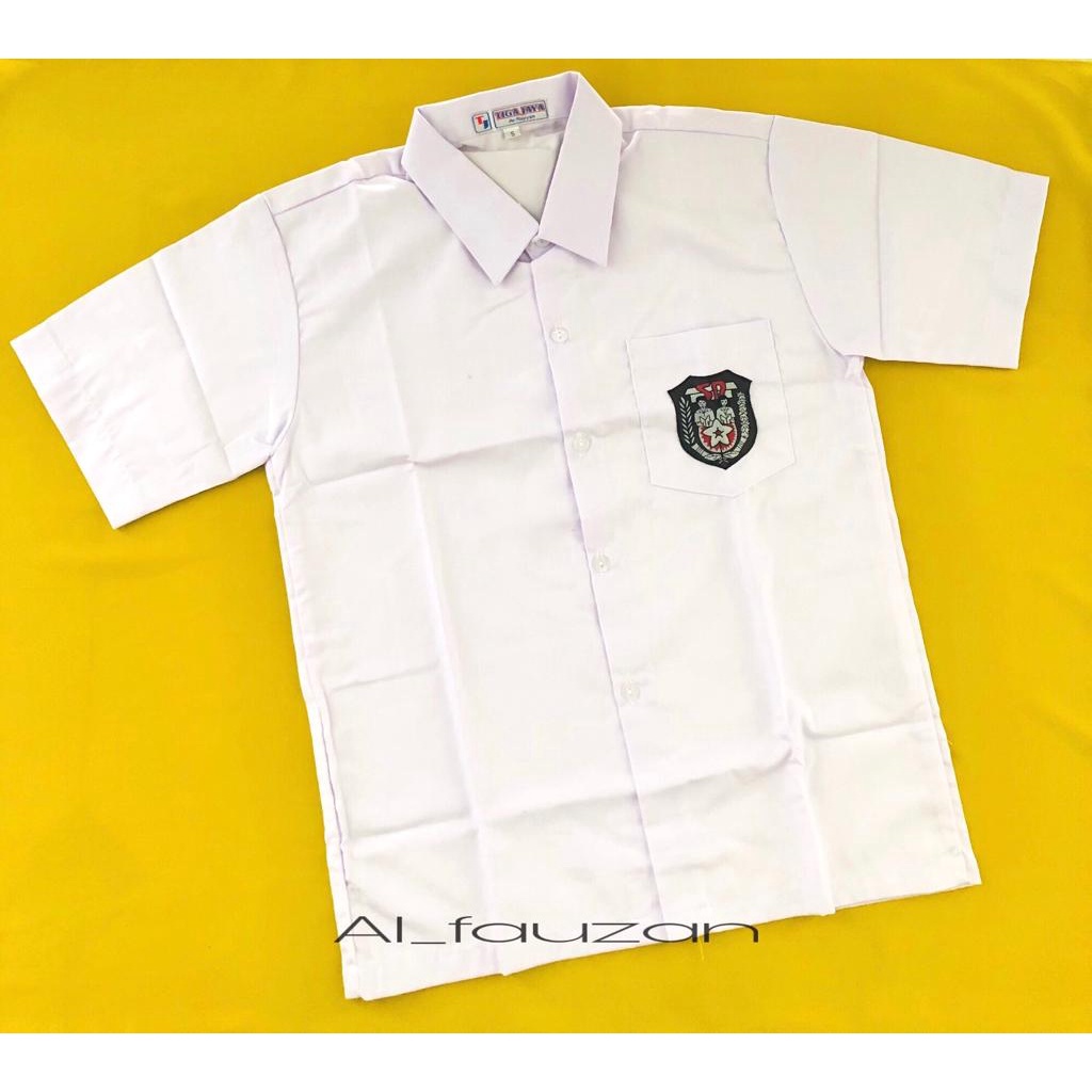 Jual Seragam Sekolah Sd Merah Putih Pendek / Hem Putih Seragam Sd ...
