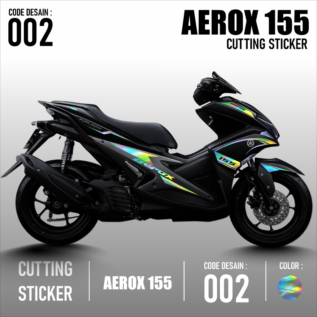 Jual CUTTING STICKER YAMAHA AEROX 155- STIKER STRIPING LIST VARIASI ...