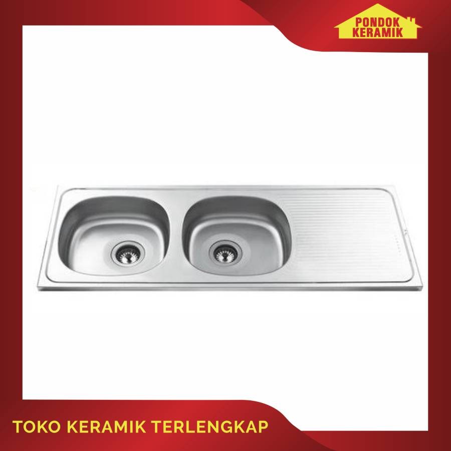 Jual BAK CUCI PIRING ROYAL SB 22 / SINK ROYAL / KITCHEN SET | Shopee ...