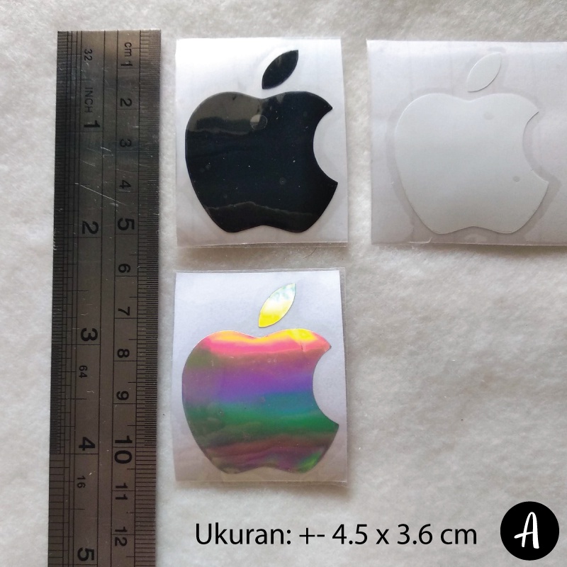 Jual Cutting Sticker Apple Logo iPhone Macbook untuk Stiker Smartphone ...