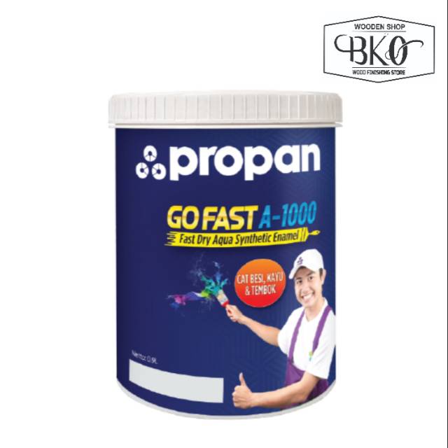 Jual Propan GO FAST cat kayu besi dan tembok waterbased warna standar ...