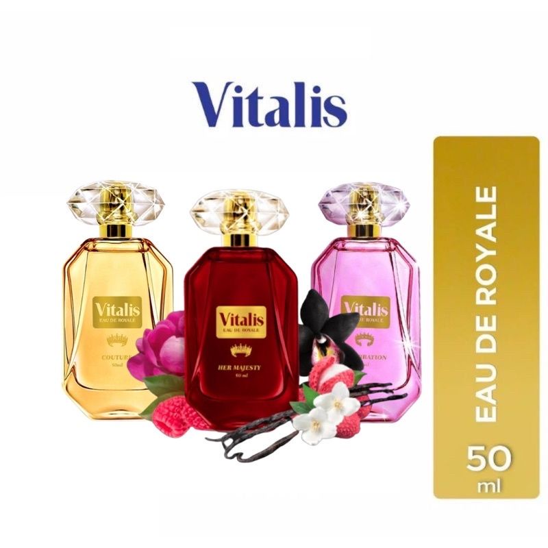 Jual VITALIS Eau de Royale 50ML Botol KOTAK | UNZA. | Shopee Indonesia