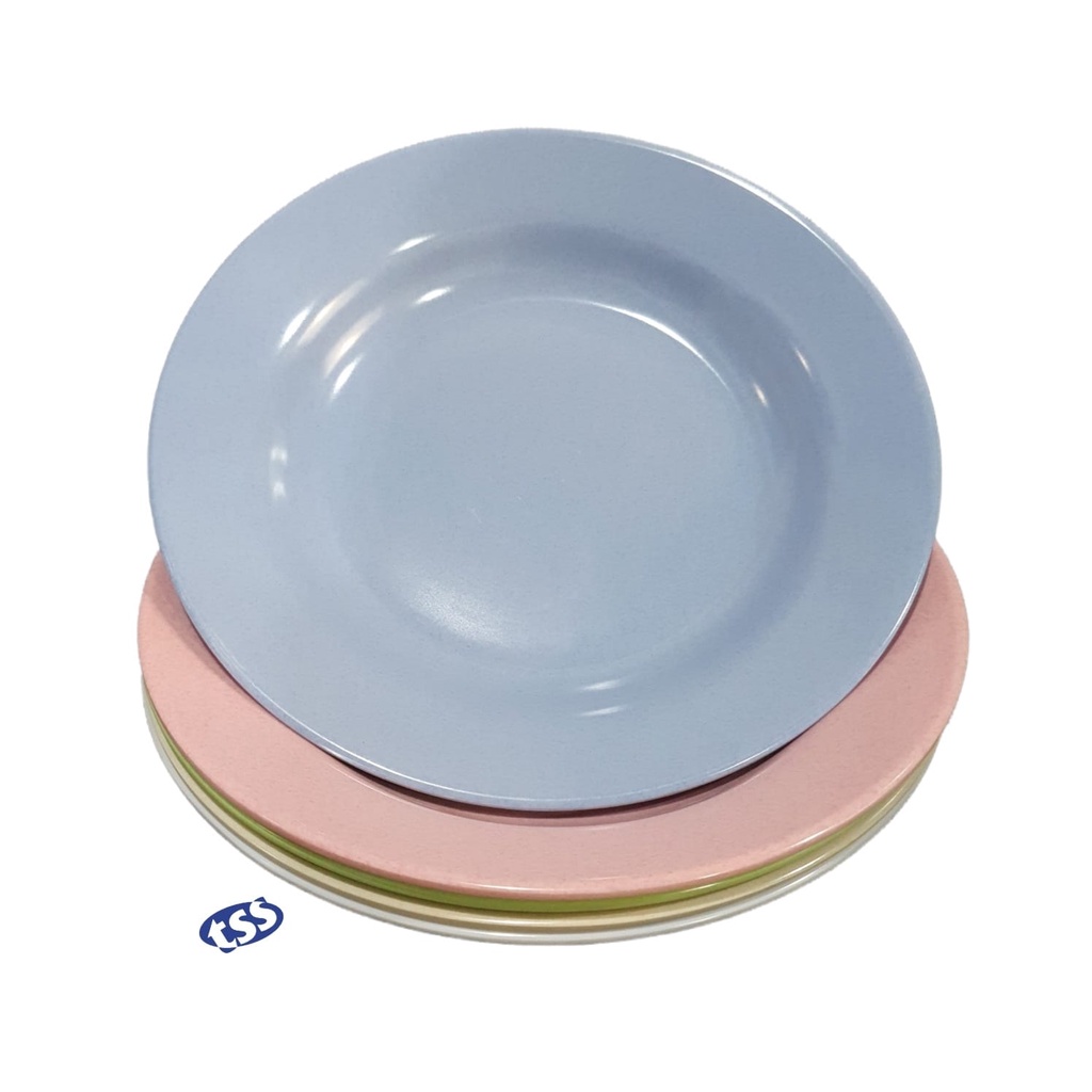 Jual ONYX PIRING MAKAN CEKUNG 9" | SOUP PLATE MELAMINE 9 inch 1809 ...