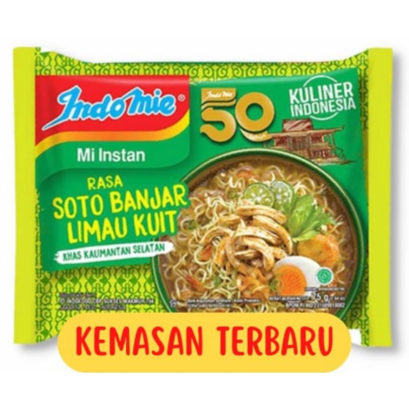 Jual MIE INSTAN INDOMIE MI KUAH RASA SOTO BANJAR LIMAU KUIT KHAS ...