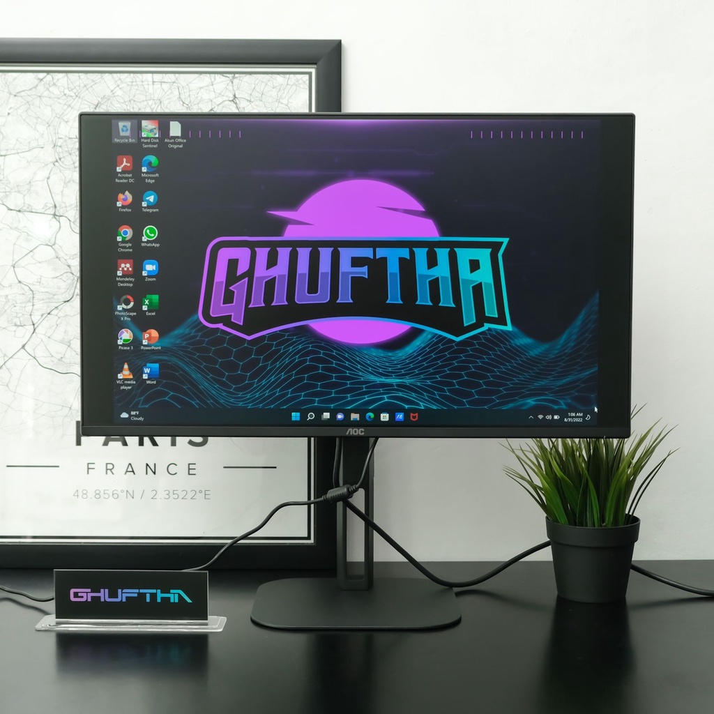 Jual Monitor AOC 24V5/BK IPS 75Hz | Shopee Indonesia