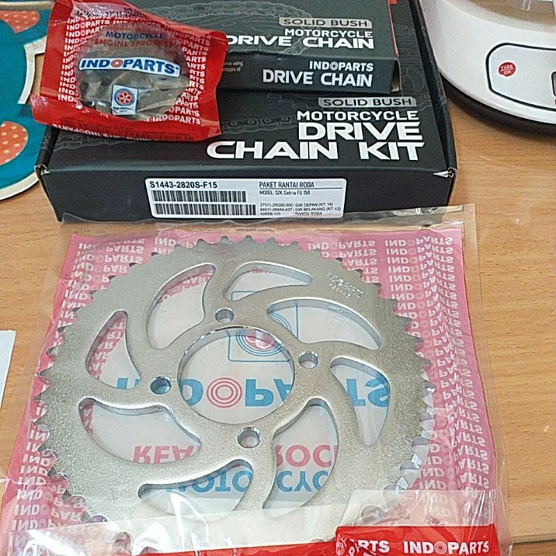 Jual GEAR SET SZK SATRIA F150 MERK INDOPARTS / S1443-2820S-F15 / GEAR ...