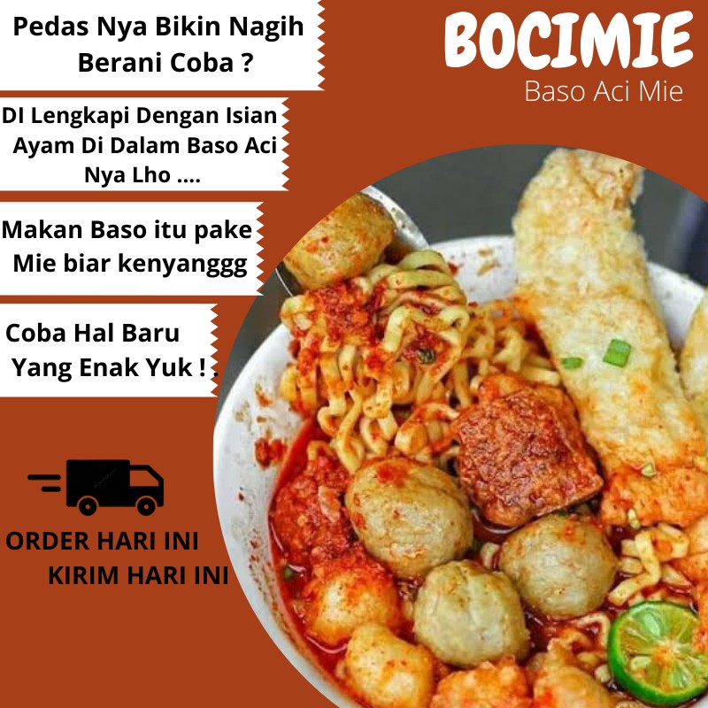 Jual boci baso bakso aci basoaci geprek baper tulang rangu mantap jiwa ...