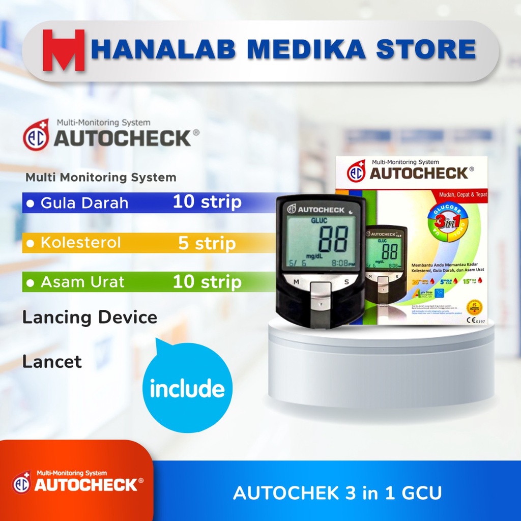 Jual ALAT Autocheck 3in1 Monitoring System / Alat GCU Autocheck ...