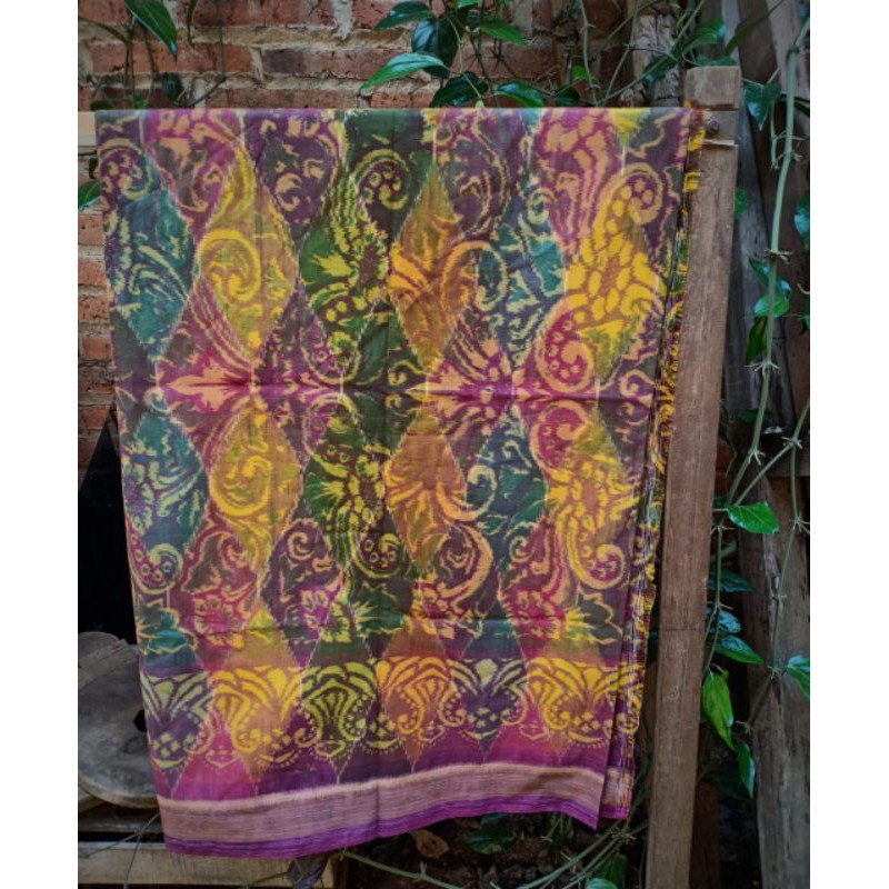 Jual Tenun Ikat Dual Motif Premium Tenun Jepara Tenun NTB Sutera Tenun ...