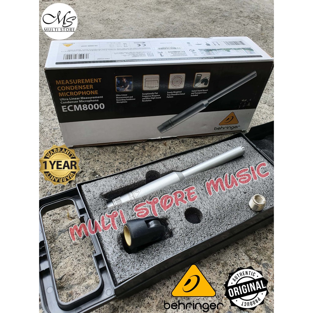 Jual Behringer ECM8000 - ECM 8000 - Mic RTA Condenser Microphone ...