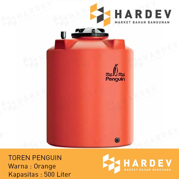 Jual TORN AIR 500 LTR MERK PENGUIN TB 55 ORANGE | Shopee Indonesia