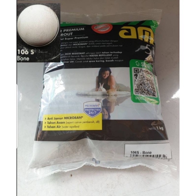 Jual Semen nat keramik premium tile grout AM 51 warna bone | Shopee ...