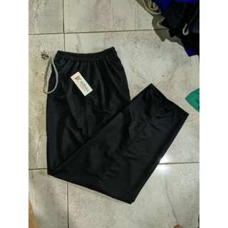 Jual CELANA TRAINING TEBAL HITAM POLOS DAN STRIP/ CELANA SPORT/ CELANA ...