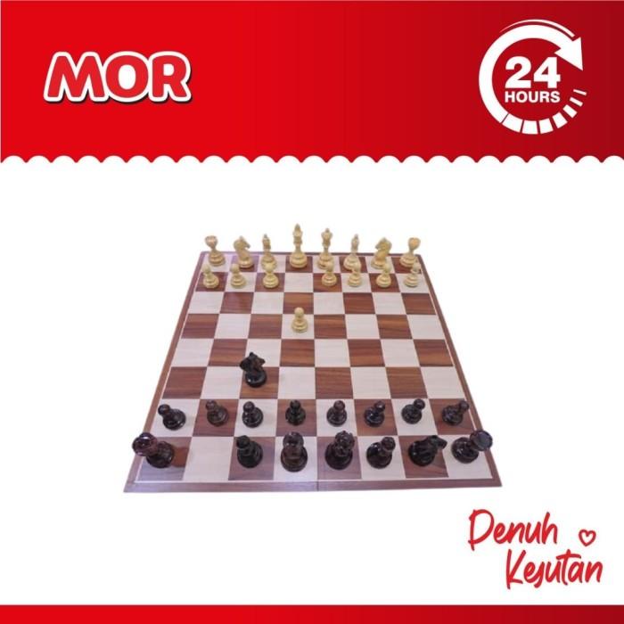 Jual Catur Lipat Percasi Flip Chess 51 Cm X 51 Cm | Shopee Indonesia
