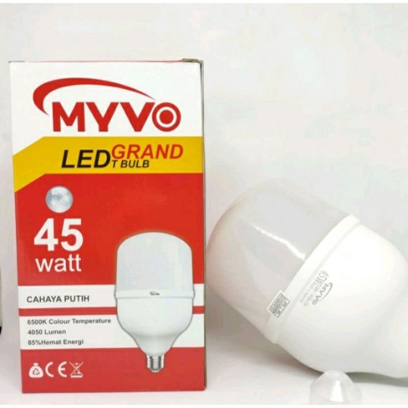 Jual LAMPU LED MYVO T GRAND 45W(SNI) | Shopee Indonesia