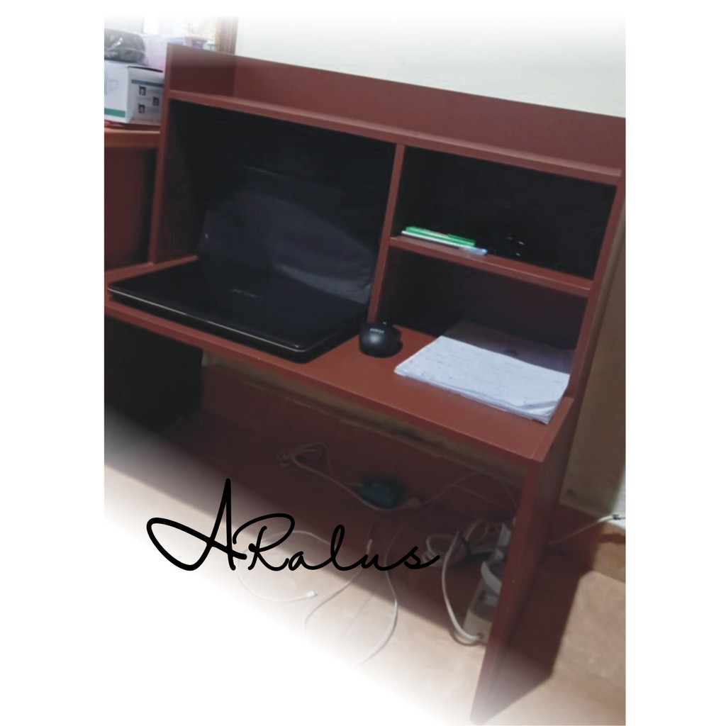 Jual Meja Kerja / Meja Belajar Lesehan Minimalis Bahan Multiplek ...