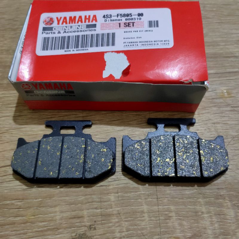 Jual DISPAD KAMPAS REM BELAKANG YAMAHA R 15 R15 VIXION NEW | Shopee ...