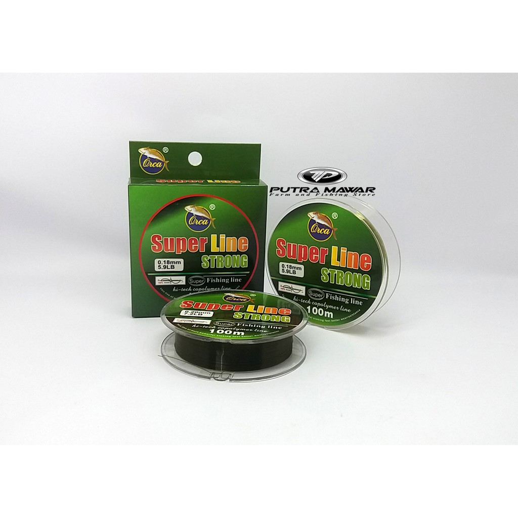 Jual Senar Orca Super Line Strong 100m Original Lentur Kuat Anti ...