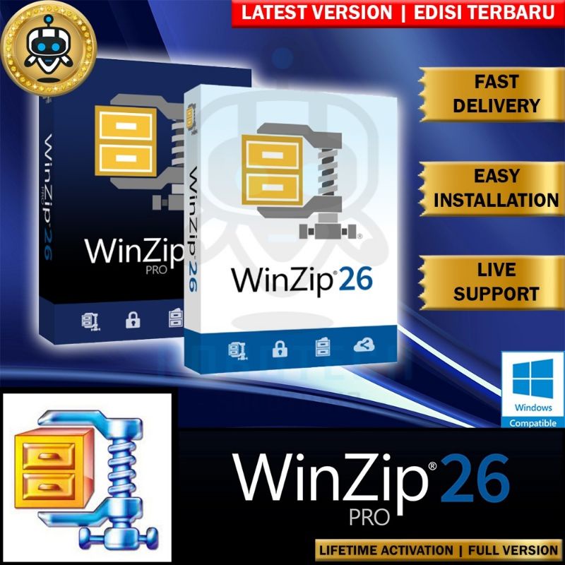 Jual Winzip Pro permanen Lates Version FULL VERSION | Shopee Indonesia