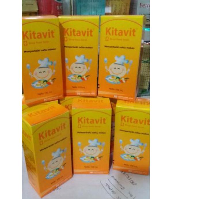 Jual SHOPEE MALL KITAVIT Sirup 100 ml Anak jadi DOYAN makan ! | Shopee ...