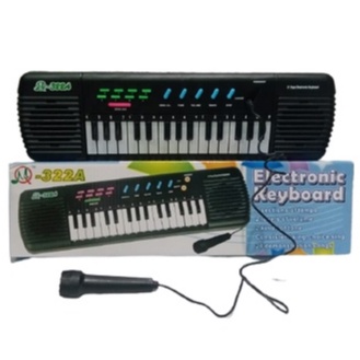 Jual Keyboard Electronic Set Microphone - Mainan Piano dan Mic - Mainan ...
