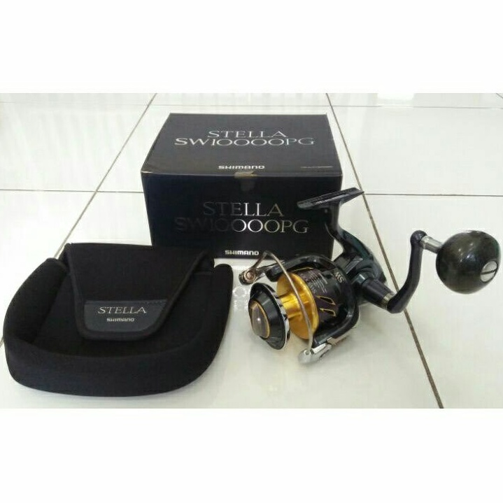 Jual Reel spinning Shimano Stella SW 10000 PG (second) | Shopee Indonesia