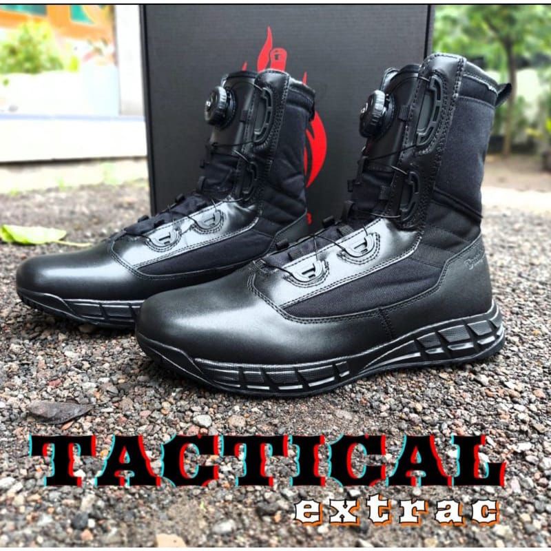 Jual SEPATU TACTICAL EXTRAK ORIGINAL TALI PUTAR TNI POLRI | Shopee ...