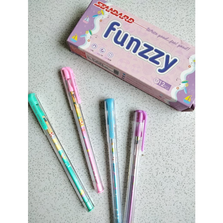 Jual Pulpen STANDARD Pen FUNZZY 0.5 (per PCS) | Shopee Indonesia