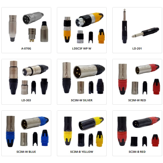 Jual Connector Audio Canon Series Semua Tipe dan Warna LAD Male atau ...