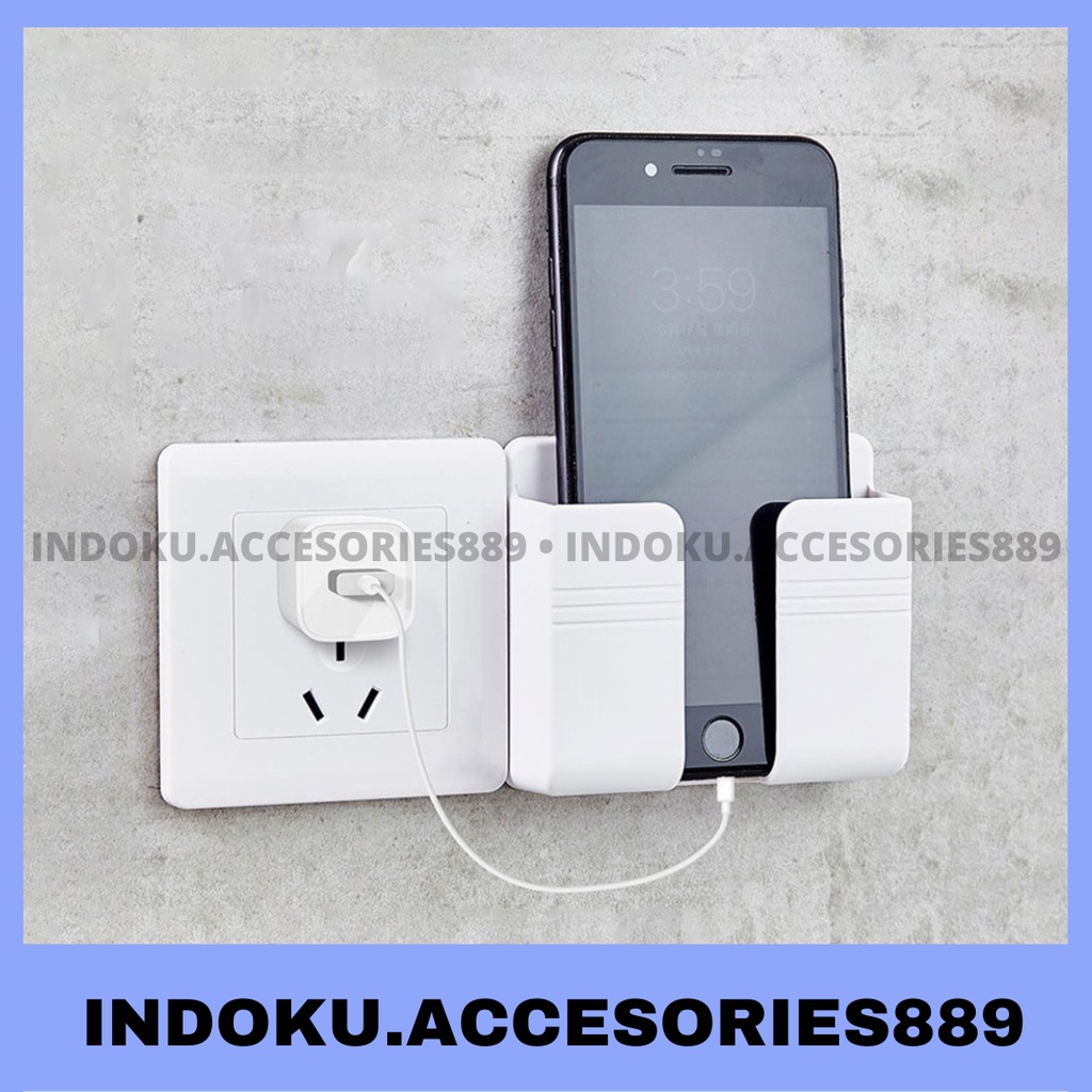 Jual Holder Tempel dinding Standing HP Handphone tempat remote TV AC ...