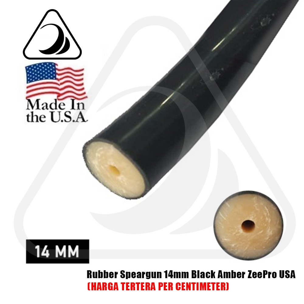 Jual Karet Rubber 14mm Panah Tembak Ikan Speargun Premium Black Amber ...