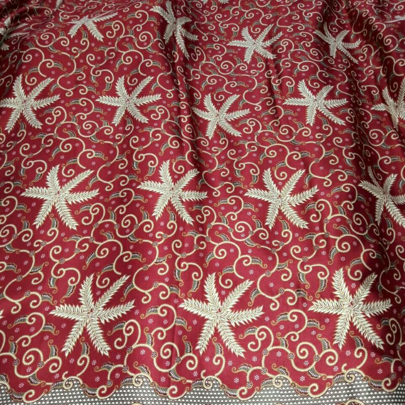 Jual Batik Halus motif Daun Padi | Shopee Indonesia