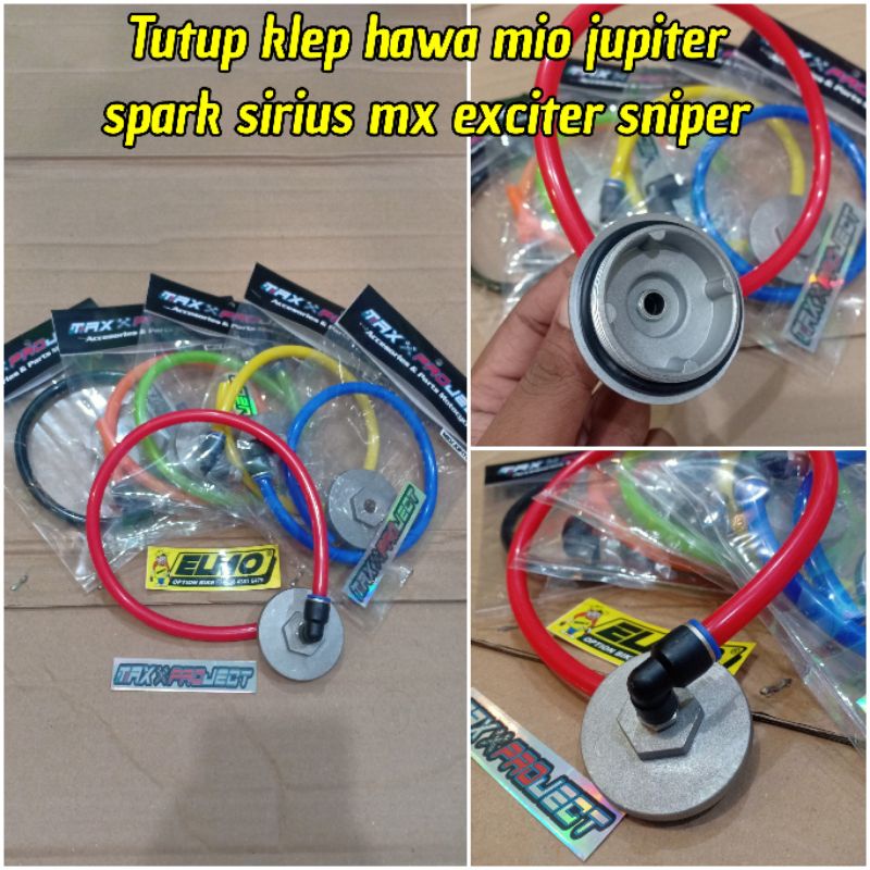Jual Tutup klep hawa mio jupiter crypton mx merah biru kuning hijau ...