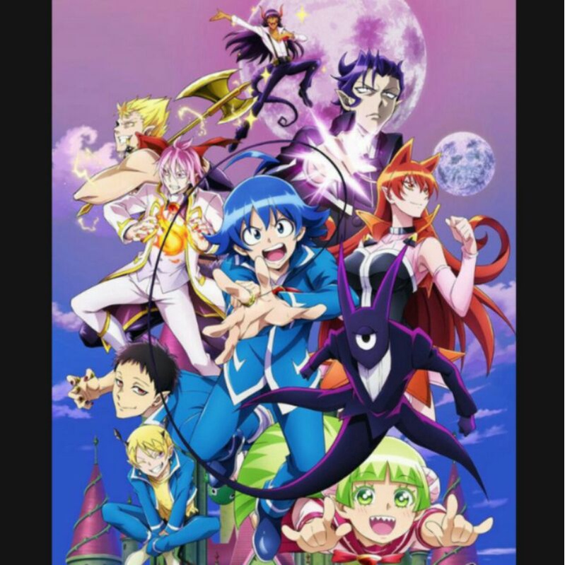 Jual Kertas Mewarnai Anime/ Coloring Sheet Anime Mairimashita Iruma-kun ...