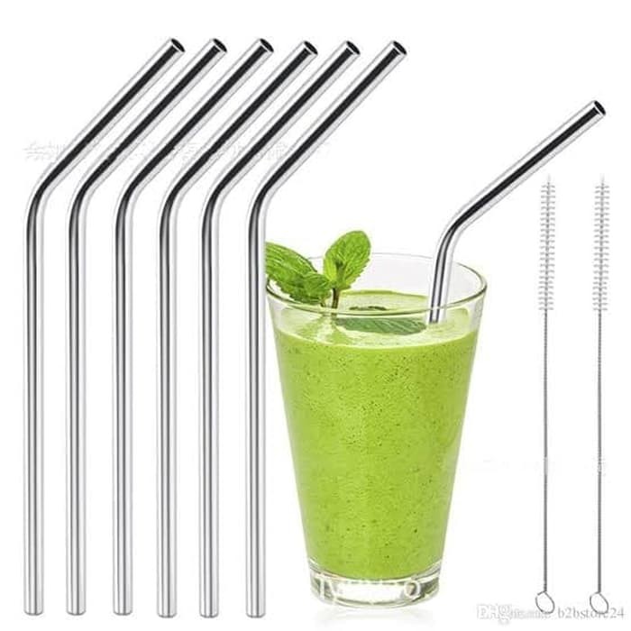 Jual SEDOTAN STAINLESS - STAINLESS STEEL STRAW - SEDOTAN BESI - GO ...