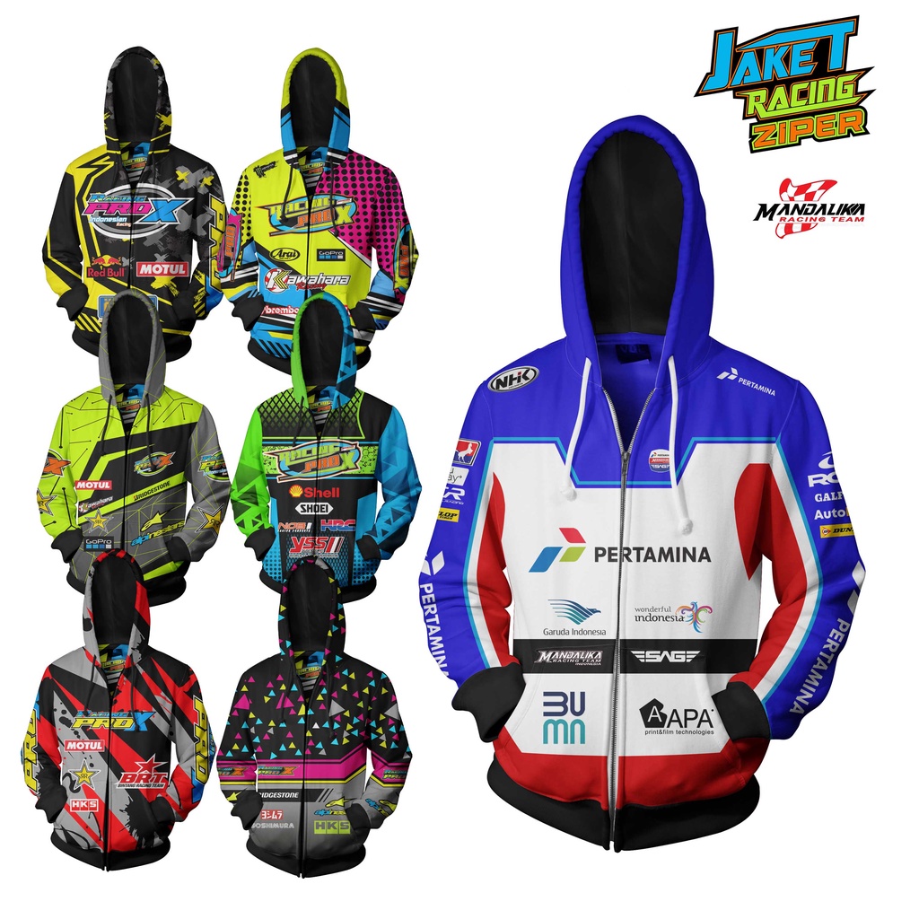 Jual JAKET RACING ZIPPER 2STROKE GANK ALL SERIES 1 | Shopee Indonesia