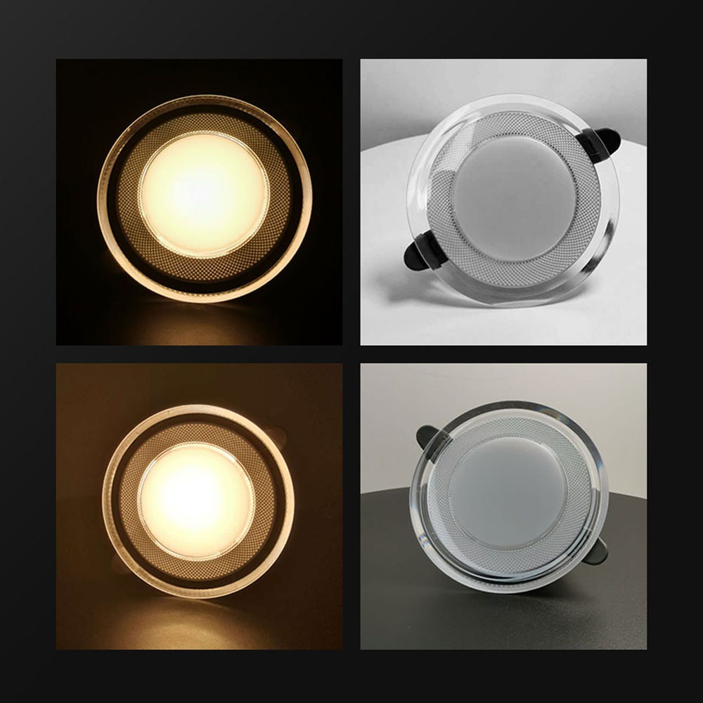 Jual Lampu Downlight 3 Warna 3w, 5w, dan 6w Led Panel Inbow Putih ...