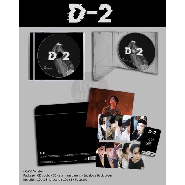 Jual BTS SUGA AGUST D - D-2 MIXTAPE FANMADE ALBUM BTS ALBUM | Shopee ...