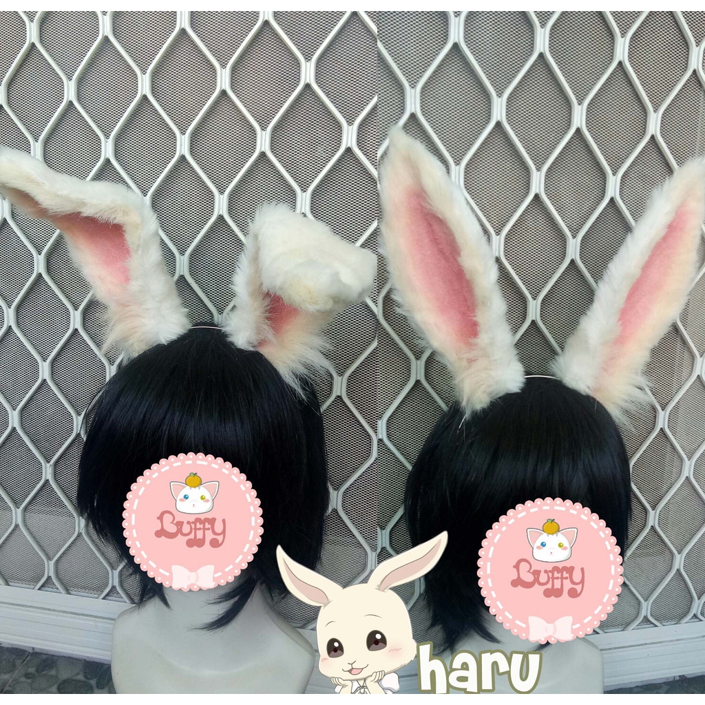 Jual Bando realistic rabbit character game anime hololive vtuber ...
