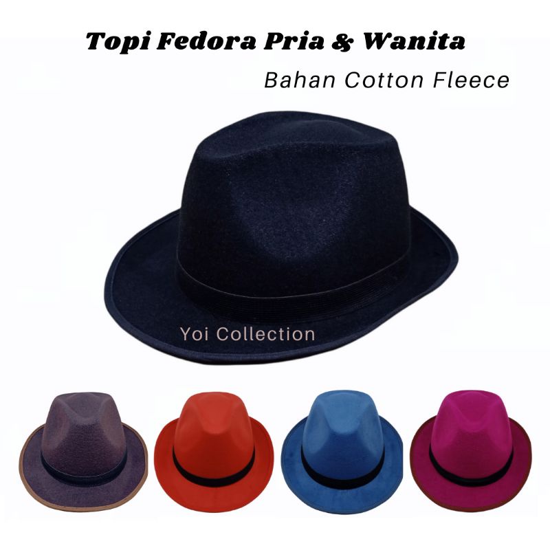 Jual Topi Fedora Dewasa Pria & Wanita | Shopee Indonesia